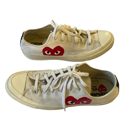 Comme des Garcons PLAY | Shoes | Comme Des Garsons X Converse W 9 M 7 ...